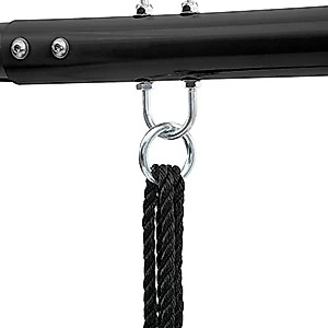 Disney Mickey Mouse 40-Inch Saucer Swing for Kids by Delta Children – Attaches to Swing Sets or Trees – Includes All Necessary Hanging Hardware & Rope