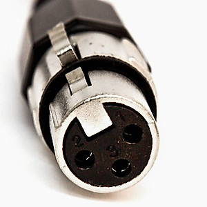 SEISMIC AUDIO - SAXLX-10 - 10' Orange XLR Male to XLR Female Patch Cable - Balanced - 10 Foot Patch Cord