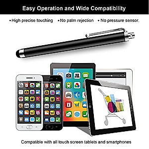 ANYI Stylus Pens for Touch Screens 15 Pcs High Sensitivity Stylus Pen for ipad Capacitive Touch Screen Pen for iPhone Tablets Smartphone