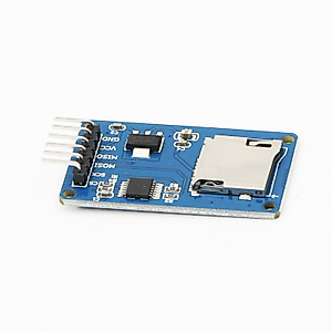 5PCS Micro SD Card Micro SDHC Mini TF Card Adapter Reader SPI Interface Driver Module for Arduino