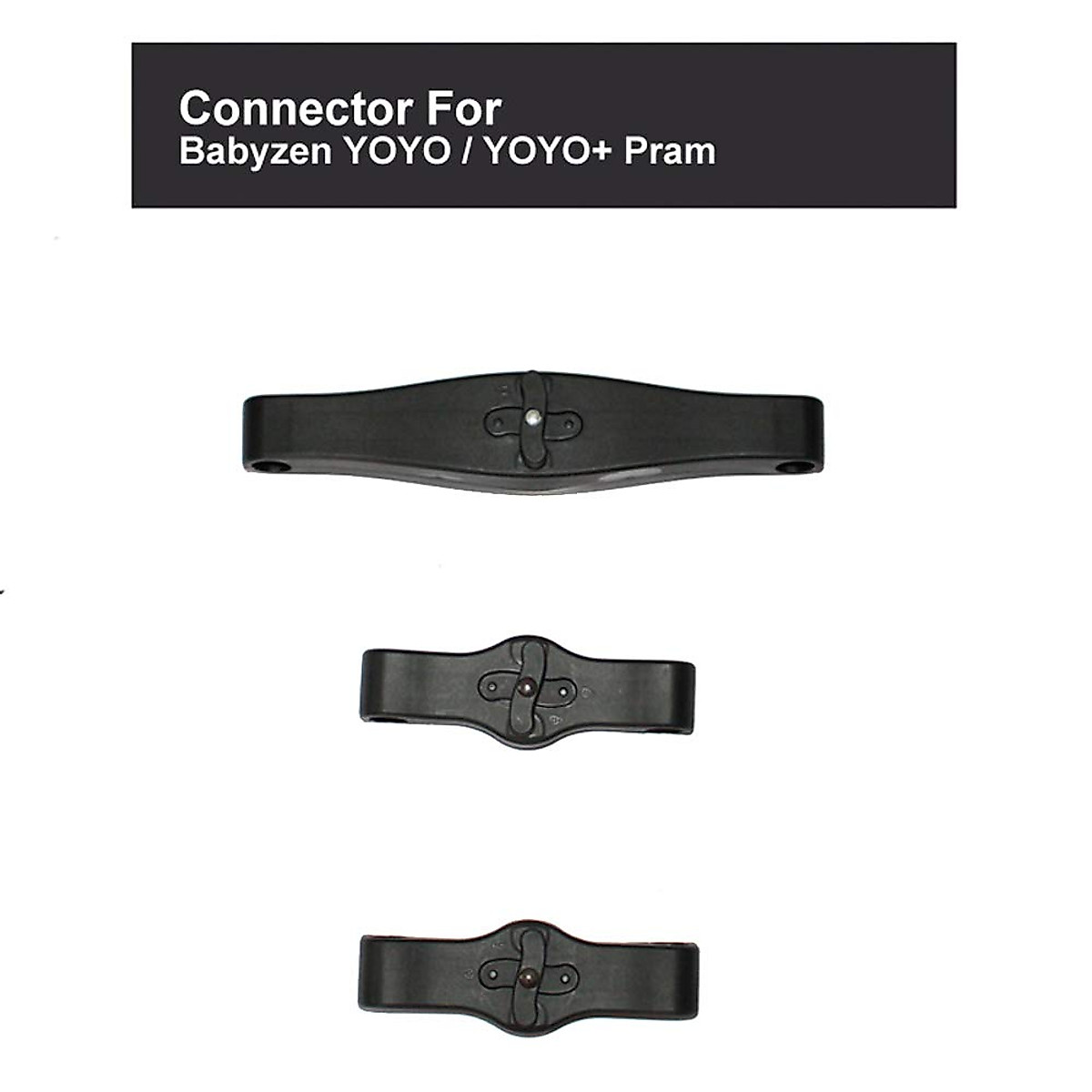 Stroller Connectors for Babyzen YOYO2 YOYO+ Strollers,Turns Two Single Strollers into a Double Stroller