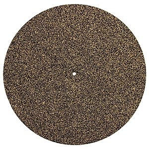 Turntable Slip Mat Rubber Cork – Anti Static 1/8 thick Vinyl Record Player Slipmat by Record-Happy. A Basic and Defining Upgrade for The Demanding Audiophile. Improves Sound Quality and Reduces Noise