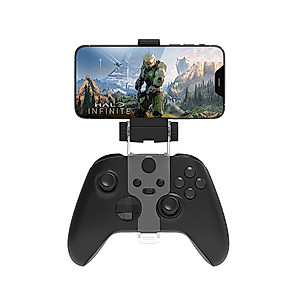 TGDPLUE Phone Controller Mount Clip Kit for Game Controllers,Controller Phone Mount Compatible with Xbox Series X/S,Xbox One/One S/X Controller,Adjustable,black