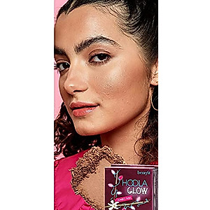 Benefit Hoola Glow Shimmer Bronzer Face Powder, 0.56 oz - JUMBO
