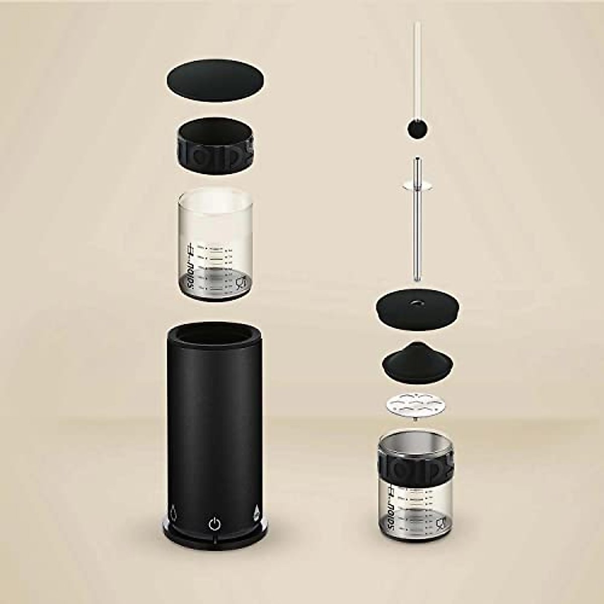 Noids 3-in-One Herb Cooker 110V, Decarboxylator, Infuser, Extractor, with Filter and Condenser - Pot by Noids