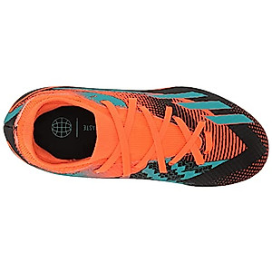 adidas X SPEEDPORTAL Messi.3 Firm Ground Soccer Shoe, Team Solar Orange/Mint Rush/Black, 5.5 US Unisex Big Kid