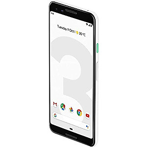 Google Pixel 3 Unlocked GSM/CDMA (Direct from White, 64GB (Renewed)