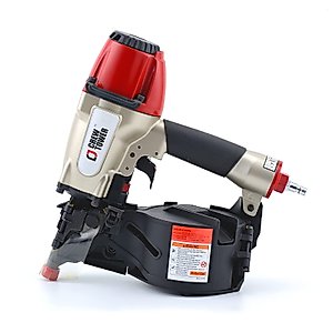 Siding Nail Gun CN565B, 15 Gauge 1-1/4-Inch to 2-1/2-Inch Pneumatic Coil Siding Nailer for Siding Sheathing Fencing Roof Decking