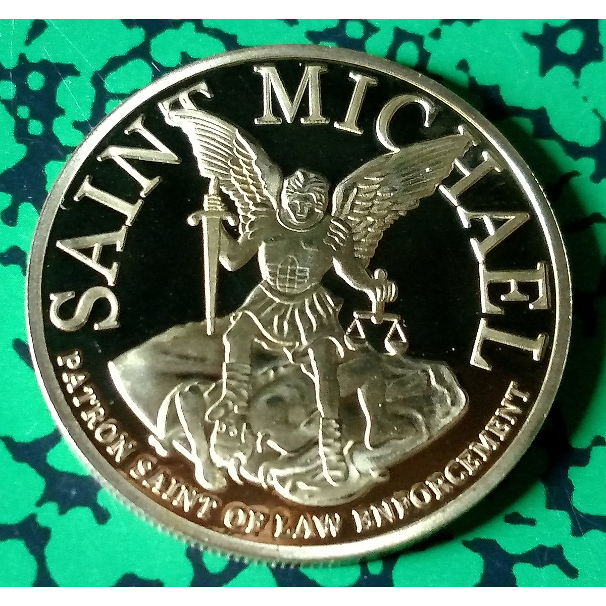 Massachusetts State Police Challenge Art Coin