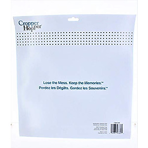 Advantus Cropper Hopper Expandable Paper Organizer, Frost, 12-Inch-by-12-Inch