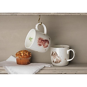 Royal Worcester Wrendale Designs Treetop Redhead Mug | 14 Ounce Large Coffee Mug with Squirrel Design | Made from Fine Bone China | Microwave and Dishwasher Safe