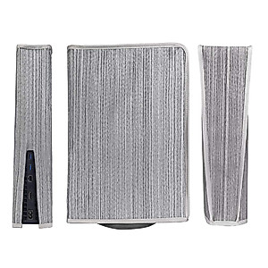 SHIYETA Dust Cover Soft Thick Cover Sleeve for Console Digital Edition & Regular Edition, Anti Scratch Waterproof Cover Sleeve -Easy Access Cable Port (Gray)