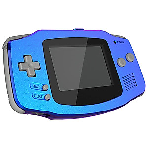 IPS Ready Upgraded eXtremeRate Chameleon Purple Blue Replacement Shell Full Housing Cover Buttons for Gameboy Advance GBA - Compatible with Both IPS & Standard LCD - Console & IPS Screen NOT Included