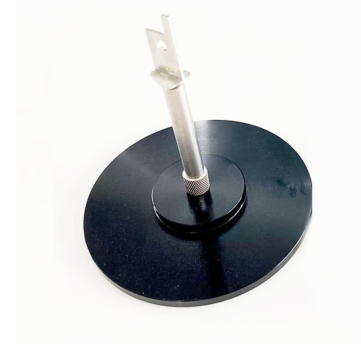 DIY UVC Reciprocating Saw Machines Large Adapter Suction Cup Attachments Connector Fit for Reciprocating Saws Tools Aluminium Smooth Surface 12cm/4.7in Diameter (Black Large)