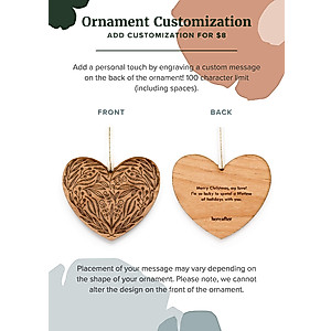 Our First Christmas As Mrs. And Mrs. 2023 Laser Cut Wood Ornament [Christmas, Holiday, Love, Anniversary, Personalized Gifts, Custom Message, Stocking Stuffers]