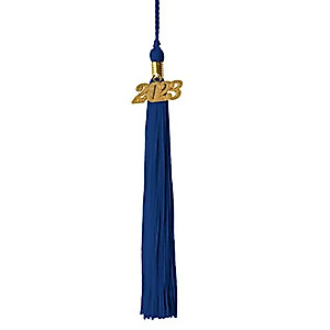 Class Act Graduation Graduation Tassel - Gold Charm - 1 Color, 2023, Turquoise