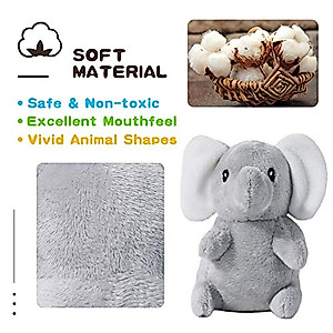 LEGEND SANDY Squeaky Dog Toys for Puppy Small Medium Dogs, Stuffed Samll Dog Toys Bulk with 12 Plush Pet Dog Toy Set, Cute Safe Dog Chew Toys Pack for Puppies Teething