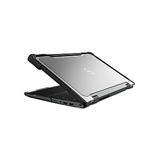 Gumdrop SlimTech Laptop Case Fits Dell Latitude 3330 13-inch (2-in-1) Designed for K-12 Students Teachers & Classrooms – Drop Tested Rugged Shockproof Bumpers for Reliable Device Protection – Black