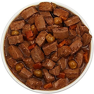 Amazon Brand - Wag Stew Canned Dog Food, Beef & Vegetable Recipe, 13.2 oz Can (Pack of 12)