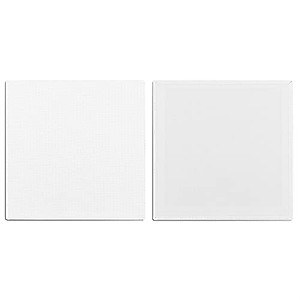 Amazon Basics Painting Canvas Panels, 12 Pack, 6"X6"
