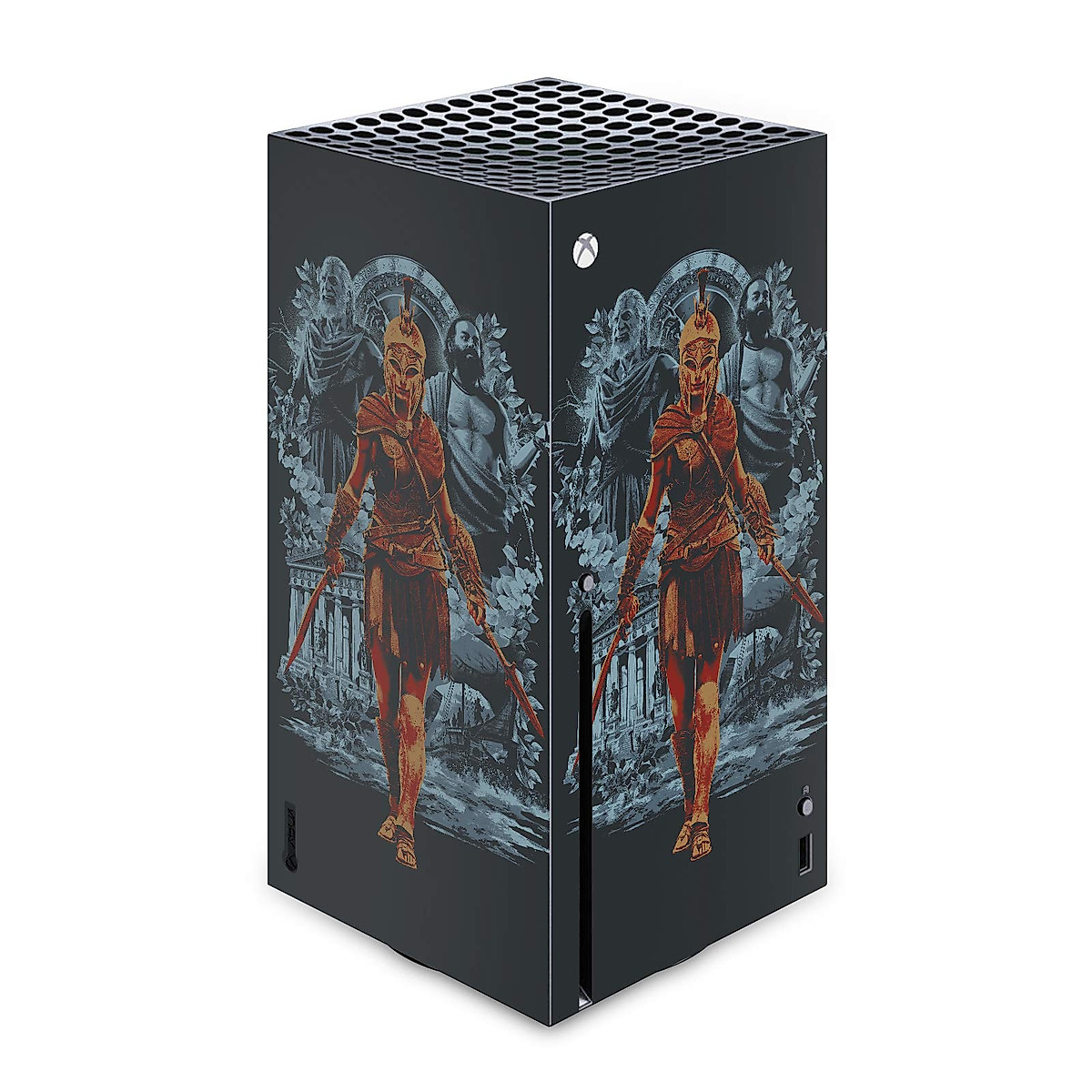 Head Case Designs Officially Licensed Assassin's Creed Kassandra Vine Odyssey Artwork Vinyl Sticker Gaming Skin Decal Cover Compatible With Xbox Series X Console