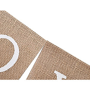 Boy or Girl Burlap Banner - Burlap Baby Shower Banner , Baby Shower Decorations , Gender Reveal, Rustic Girl Boy Shower Burlap Banner , Photo Decoration Props (Gender Reveal Banner)