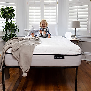 Yogabed Cool Memory Foam Mattress With Performance Heat & Wicking Fabric, CertiPUR-US Certified Foam, Cool Copper Memory Foam For Deep Sleep, Support, & Pressure Relief, No Tossing & Turning: Twin