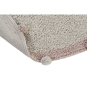 Lorena Canals USA Washable Rug Bubbly Natural - Vintage Nude, 4'