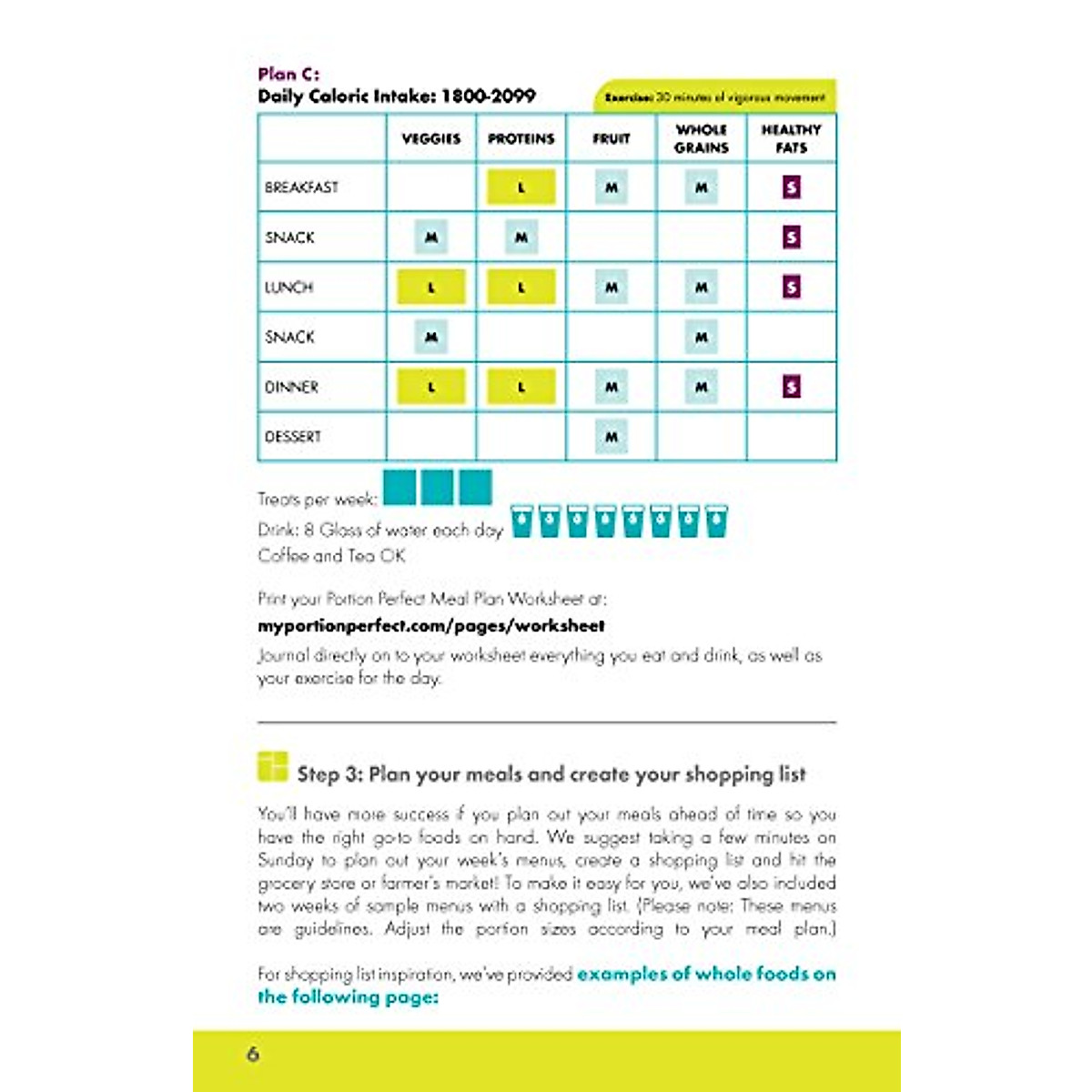 Bentology Bento Box Portion Control Lunch Box - Meal Prep Container Kit with Weight Loss Plan Booklet