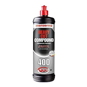 Menzerna Heavy Cut 400 250ml (8oz) Formerly Fast Gloss 400 - an Innovative Automotive Polish That removes Scratches and Creates Gloss in a Single Step (32 fl oz)