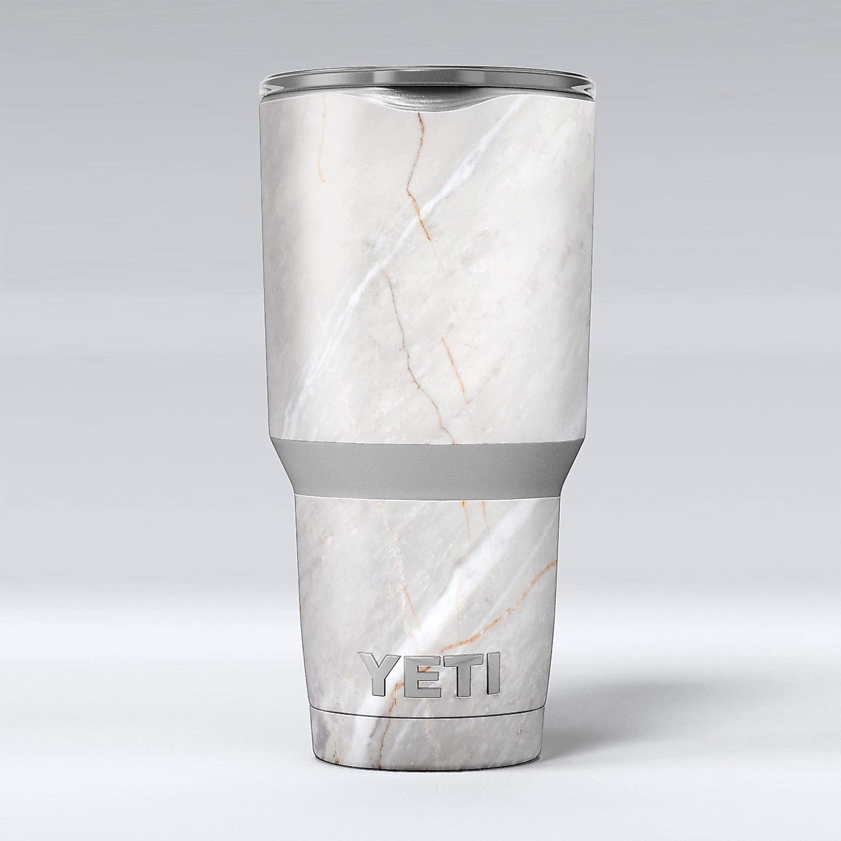 Design Skinz Slate Marble Surface V8 - Skin Decal Vinyl Wrap Kit Compatible with The Yeti Rambler Cooler Tumbler Cups