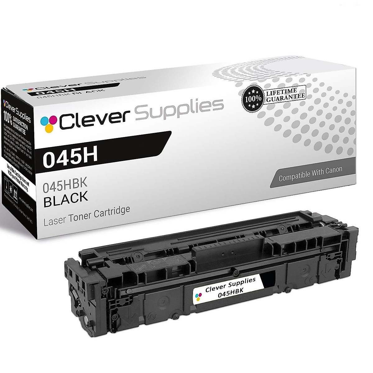 CS Compatible Replacement for Canon 045H 1246C001 ImageClass LBP612Cdw MF632Cdw MF634Cdw (Black, 1 Pack)