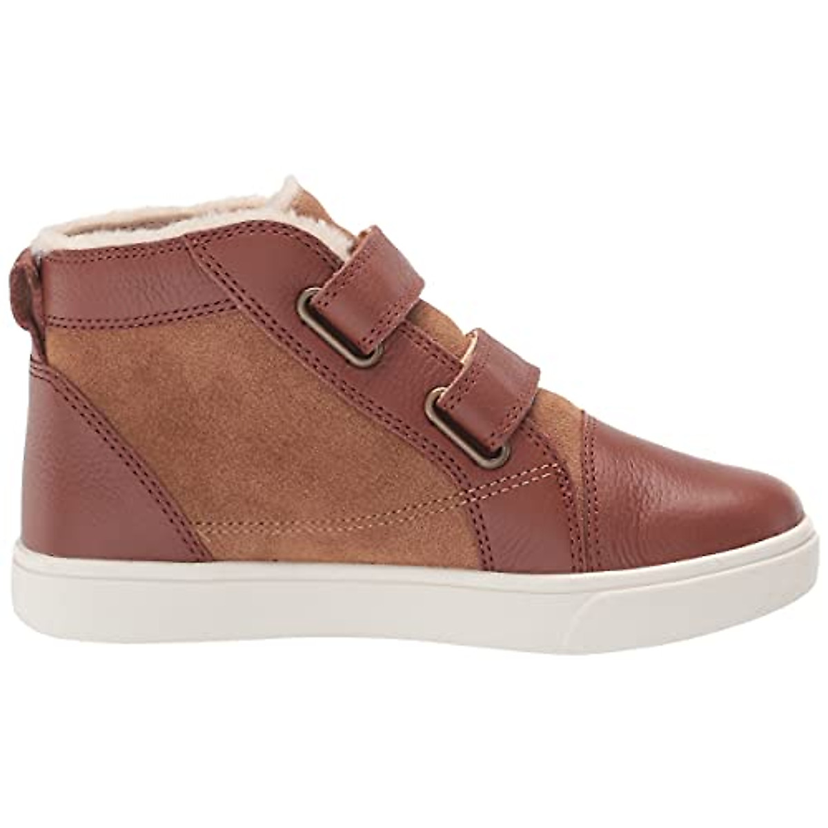 UGG unisex child Rennon Ii Sneaker, Chestnut, 11 Little Kid US