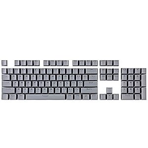 zhuowo for G610 Logitech Keyboard PBT keycaps 104 key Spare keycaps for Mechanical Gaming Keyboards for G610 PBT Logitech Keyboard keycaps 104 key Spare keycaps for Mechanical Gaming Keyboards Gray