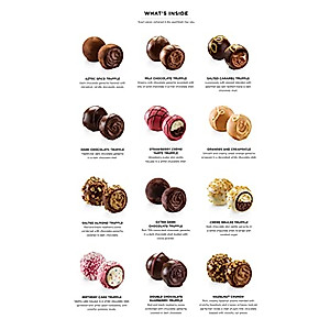 Godiva Chocolatier, Signature Truffles Assorted Chocolate Gift Box 24Ct, 1 ounces