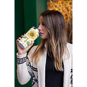 Gifts for Mom - Birthday Gifts for Mom & Mothers Day Gifts From Daughter Son - Mom Gifts From Kids Mother's Day Gifts For Mom - Mom Gifts For Mother Day - Sunflower Stainless Steel Tumbler 20oz