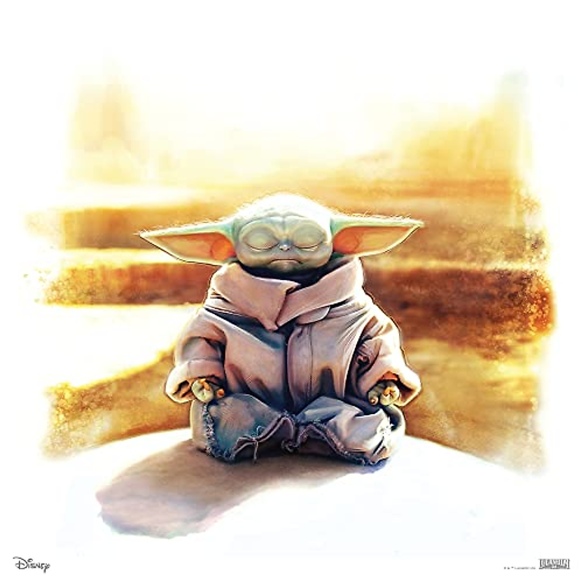 Star Wars The Mandalorian Baby Boys Clothing Set with Bodysuit, Pants and Hat - Baby Yoda Baby Clothes (Grey/Black/Green, 0-3M)