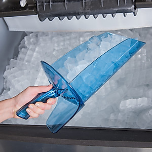 San Jamar SI9500 Polycarbonate Saf-T-Scoop Only, 64oz to 86oz, for Ice Machine, Blue