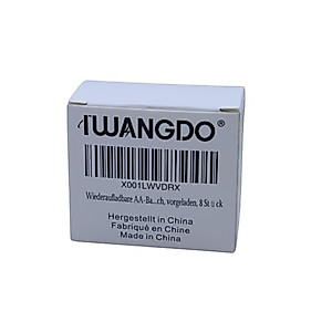 IWANGDO Battery AA HR6 8pcs 600mAh Ni-MH Rechargeable Pre-Charged