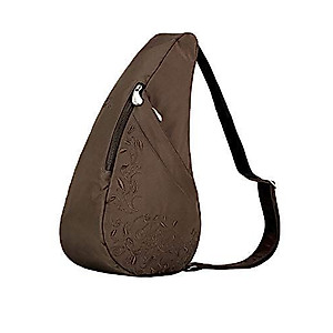 AmeriBag Women's Healthy Back Bag Microfiber Love My Life Small, Chocolate, One Size