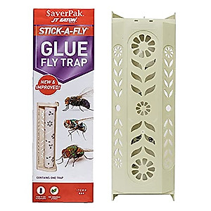 $averPak Single- 1 JT Eaton Stick-A-Fly Glue Fly Stick Trap