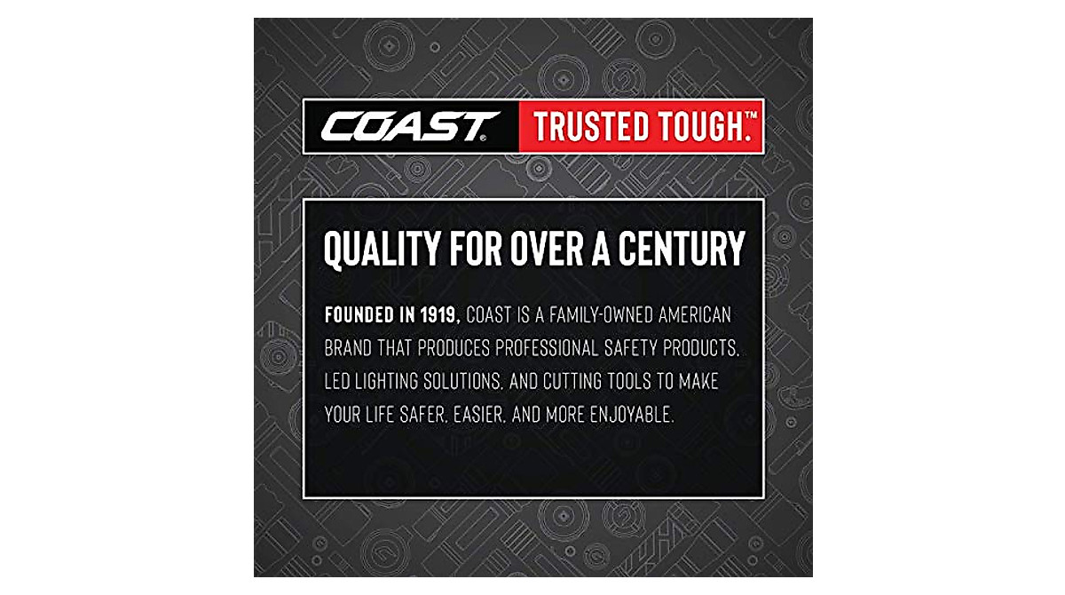 COAST HP7 650 Lumen LED Flashlight - Focusing & Durable