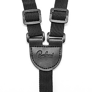 BestSounds Ukulele Strap - Adjustable Neck Strap in Various Length & Classic Style for Clip on Soprano Concert Tenor Ukulele (Champagne/White)