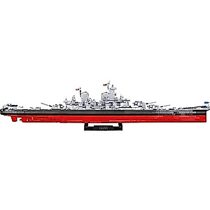 COBI Historical Collection World War II Iowa-Class Battleship, 4-in-1 Executive Edition