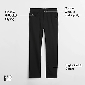 GAP Boys Skinny Fit Jeans, Light Wash, 8 US