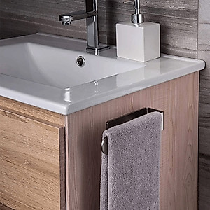 KETTEL Bathroom Wall-Mounted Punch-Free Stainless Steel Towel Holder Shower Room Storage Shelf Kitchen Cleaning Rag Rack Home Hotel Acc