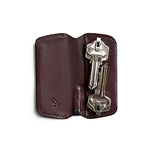 Bellroy Leather Key Cover Plus (Max. 8 keys) - Deep Plum