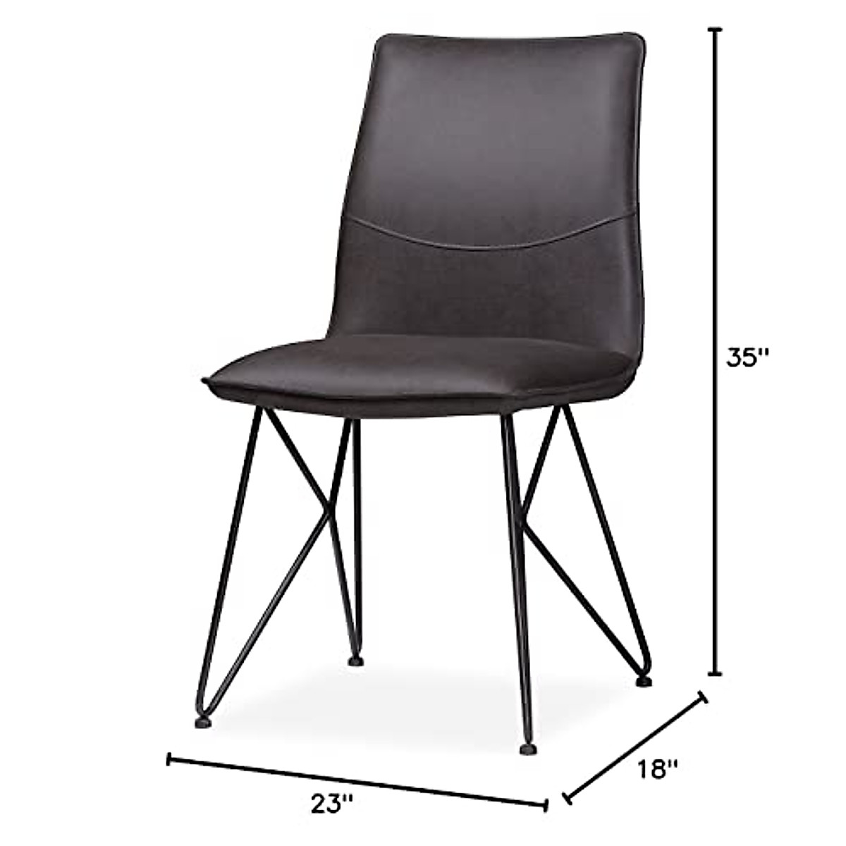 Modus Furniture Crossroads St. James Chair, Davy's Grey