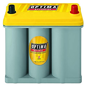 OPTIMA Batteries High Performance D51R YellowTop Dual Purpose Sealed AGM Car, Truck and SUV Battery, 450 CCA, Maintenance Free, Versitile Mounting