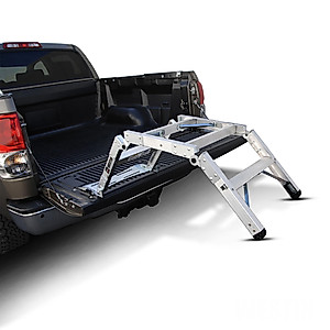 Westin 10-3000 Truck-Pal Tailgate Ladder,Silver
